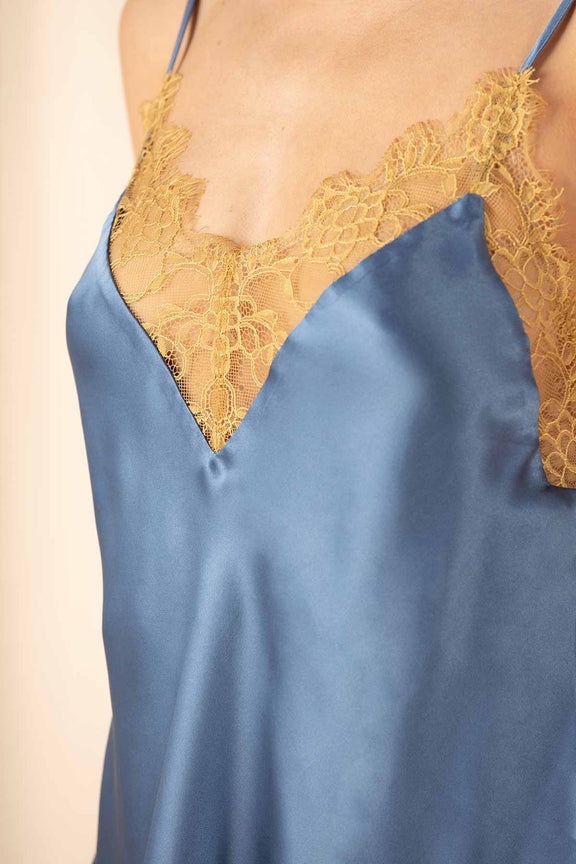 Natasha Deep V Lace Camisole Top | NK IMODE